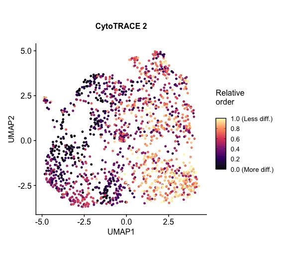 CytoTRACE2可视化进阶(修改坐标维持umap图前后一致)-腾讯云开发者社区-腾讯云