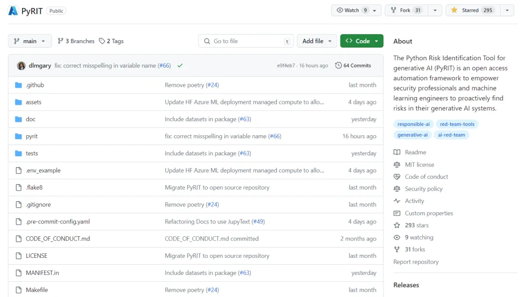 Microsoft 发布 PyRIT - 生成式 AI 的红队工具-腾讯云开发者社区-腾讯云