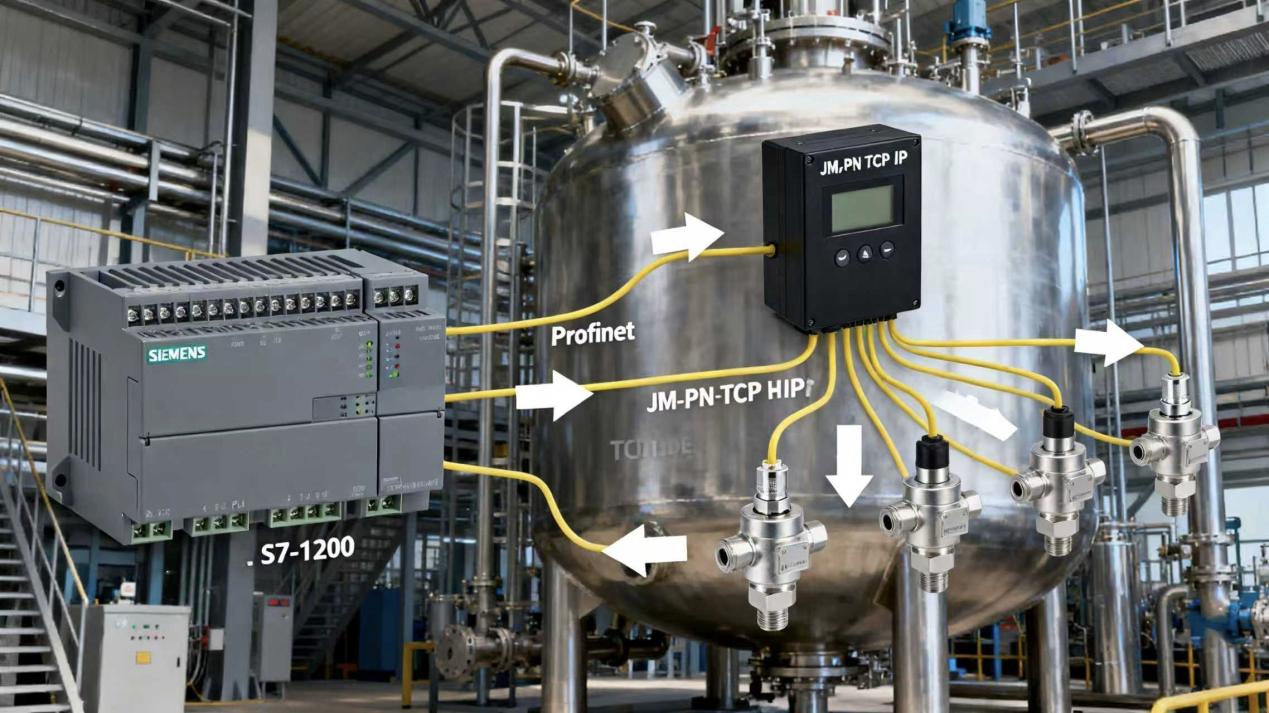 TCP/IP转Profinet工业PLC网关保障压力传感器与 S7-1200 稳定协同的关键方案-腾讯云开发者社区-腾讯云