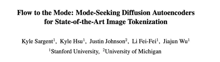 李飞飞、吴佳俊团队新作：FlowMo如何以零卷积、零对抗损失实现ImageNet重构新巅峰-腾讯云开发者社区-腾讯云