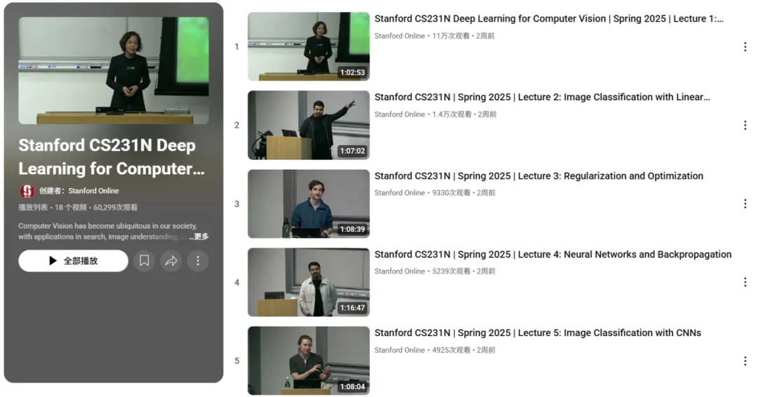 时隔 8 年，李飞飞领衔，CS231n 2025版来了！-腾讯云开发者社区-腾讯云