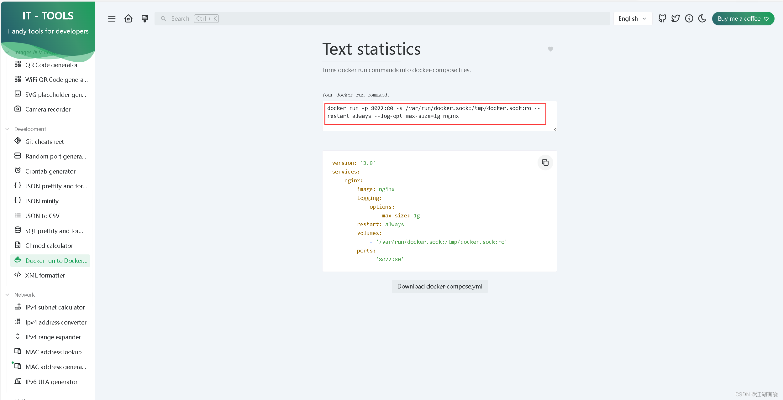 【好用的个人工具】搭建一款实用的个人IT工具箱——it-tools-腾讯云开发者社区-腾讯云
