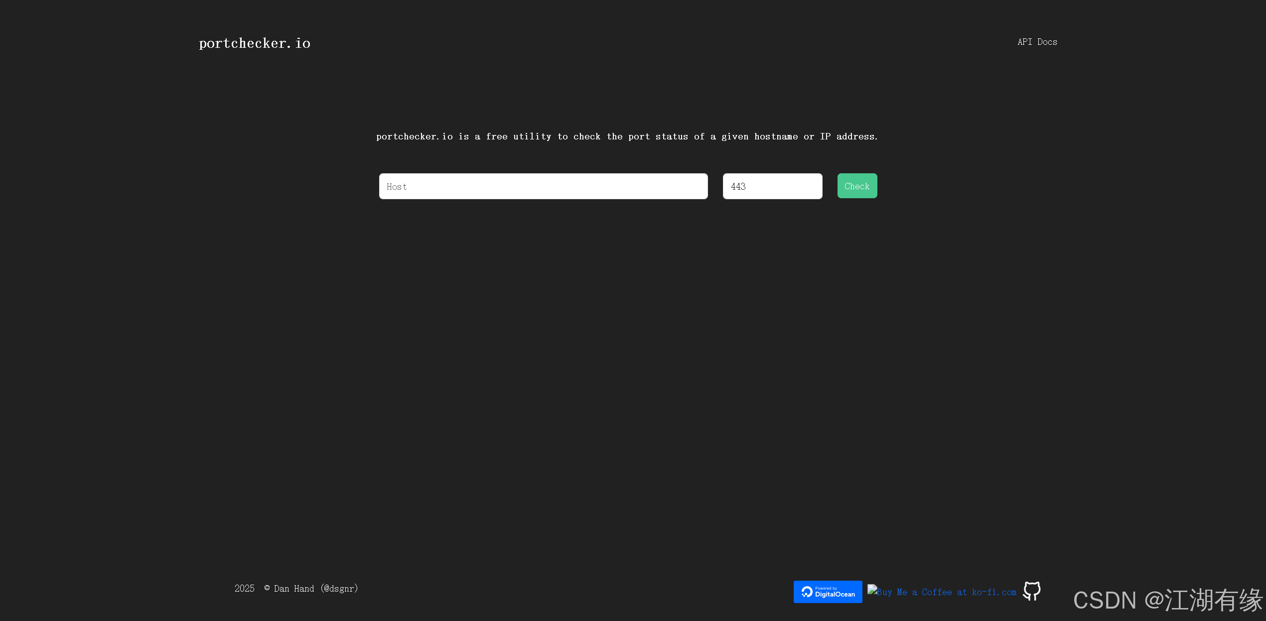 【Docker项目实战】使用Docker部署portchecker.io端口状态检查工具-腾讯云开发者社区-腾讯云