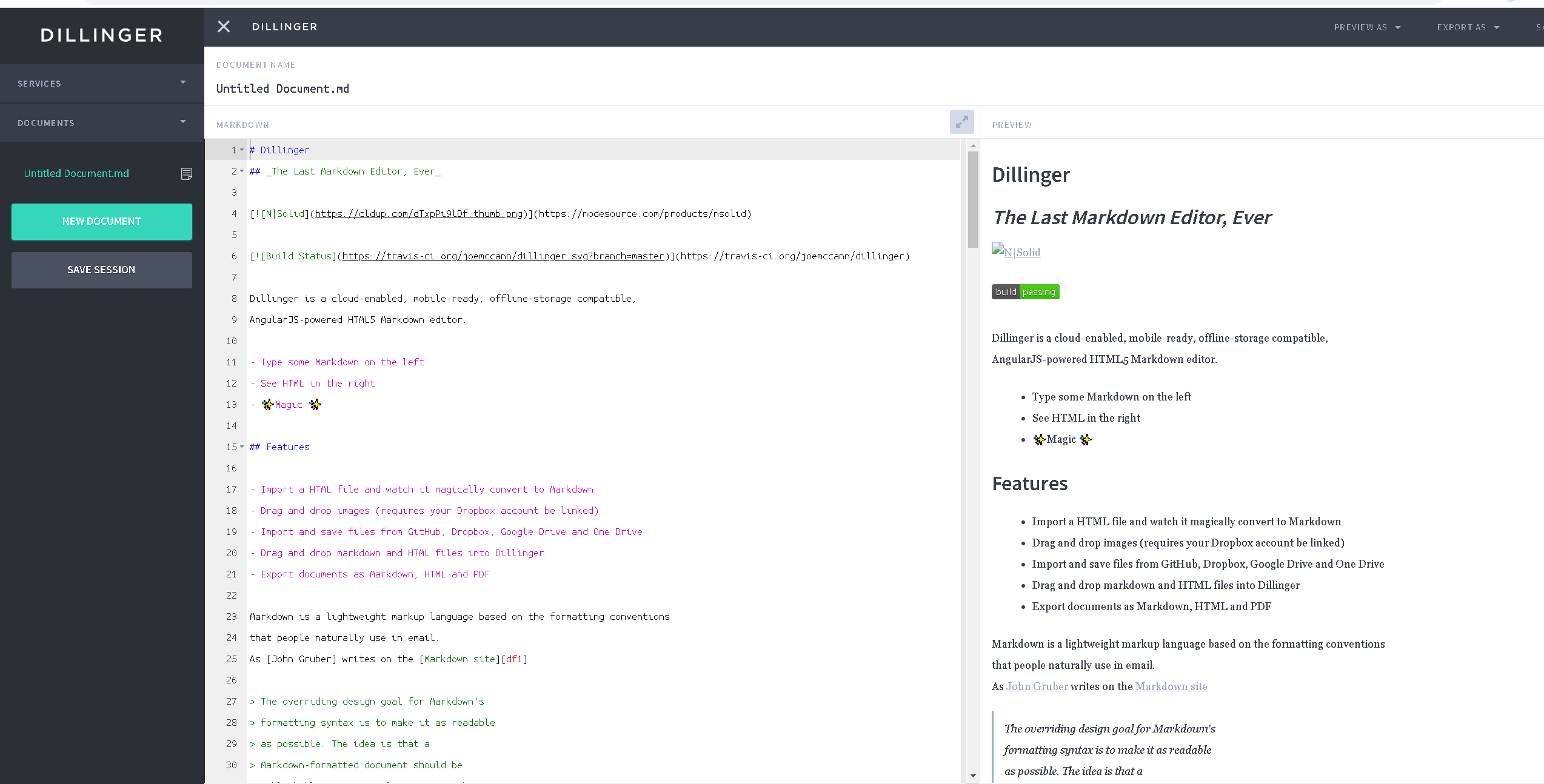 云原生之使用Docker部署Dillinger个人文本编辑器-腾讯云开发者社区-腾讯云