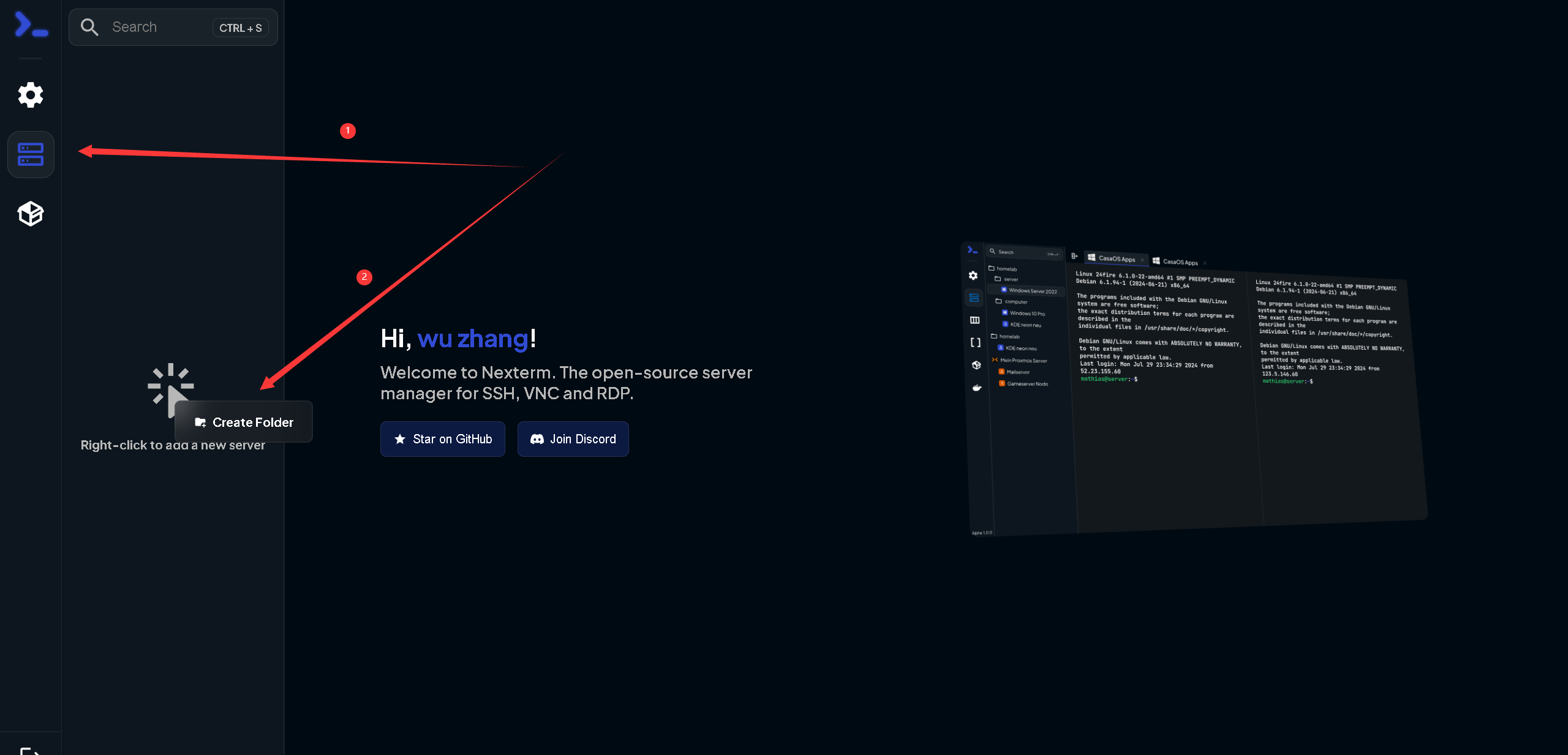 【Docker项目实战】使用Docker部署Nexterm服务器管理工具-腾讯云开发者社区-腾讯云