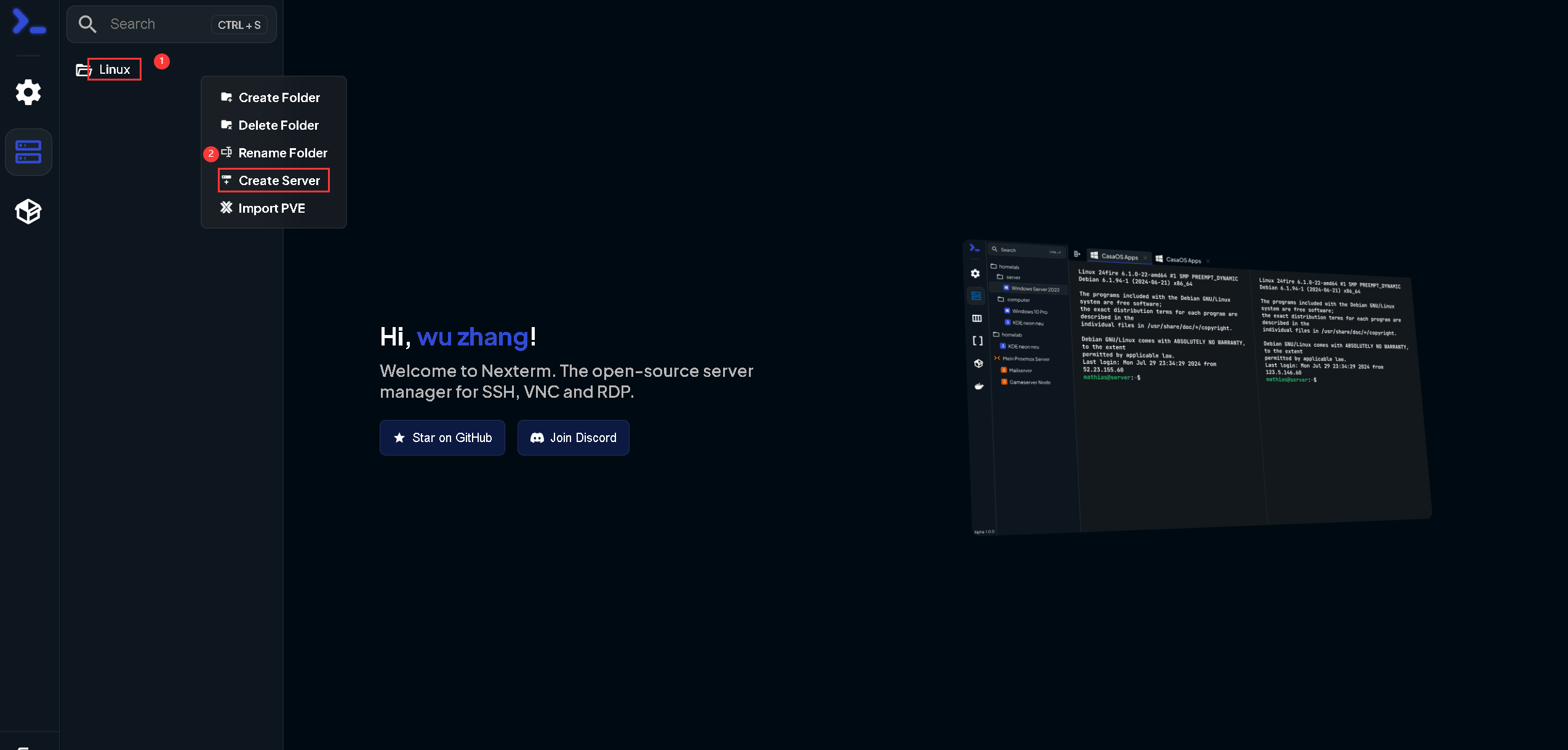 【Docker项目实战】使用Docker部署Nexterm服务器管理工具-腾讯云开发者社区-腾讯云