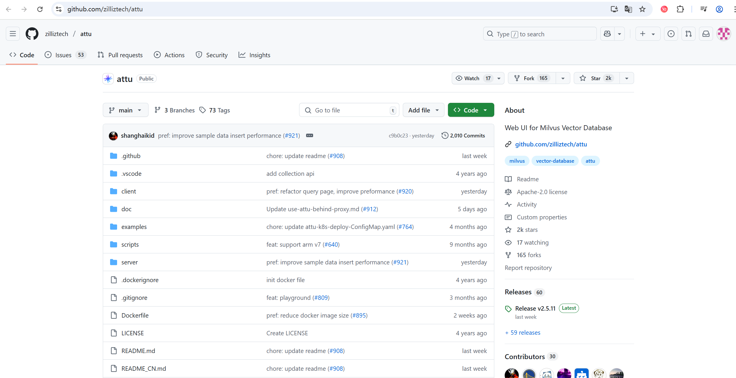 Milvus入门到精通：含安装、使用、Attu可视化-腾讯云开发者社区-腾讯云