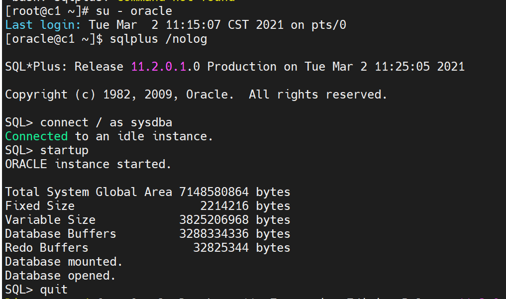 一文带你手把手CentOS 7安装oracle11g-腾讯云开发者社区-腾讯云