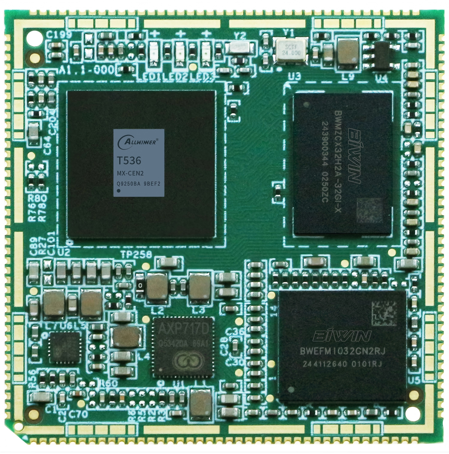 国产！全志T536(异构多核ARMCortex-A55+玄铁E907 RISC-V)工业核心板规格书-腾讯云开发者社区-腾讯云