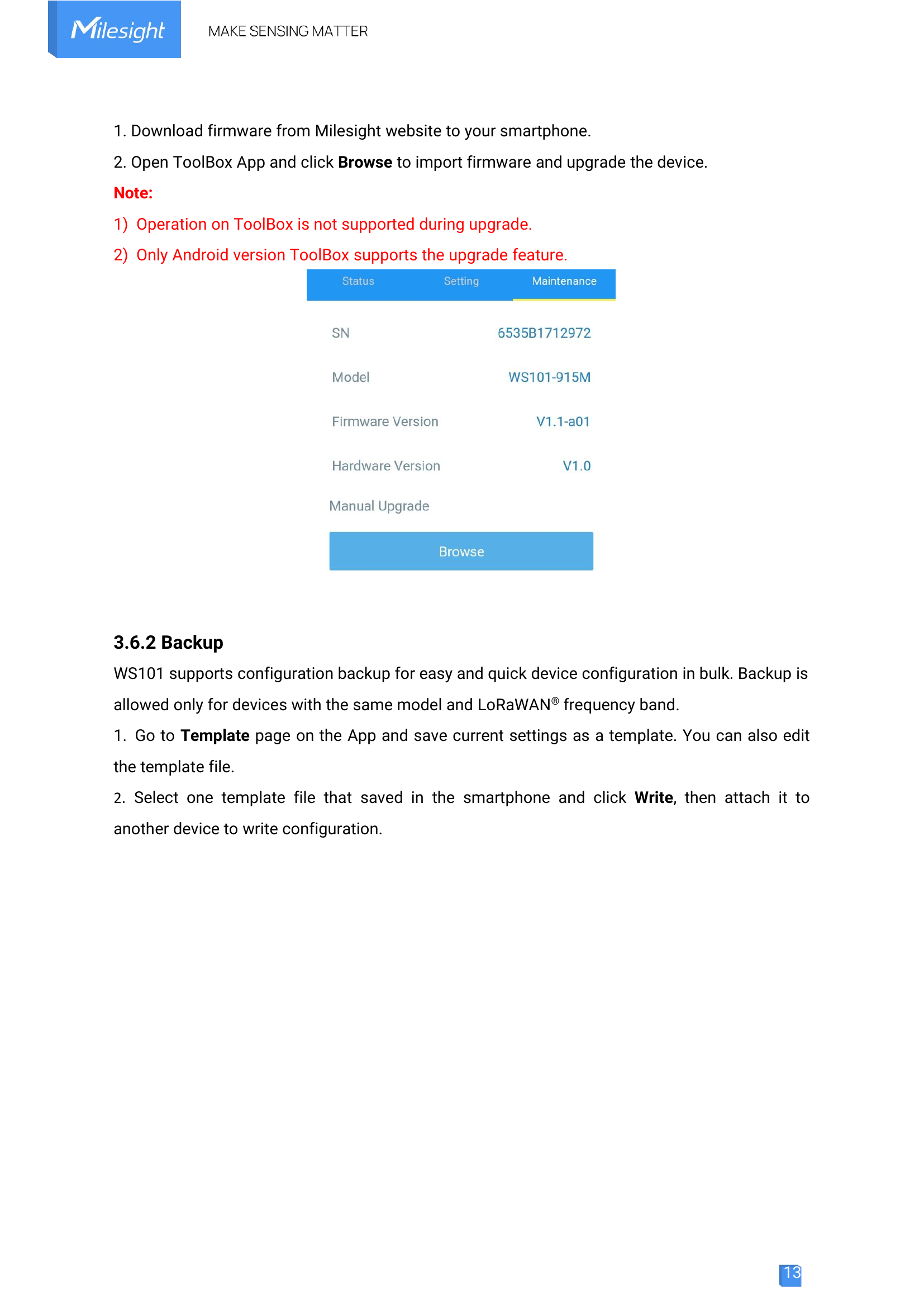 AN-25101701 UG56网关与WS101传感器连接TKE132 LoRaWAN服务器指导说明书-腾讯云开发者社区-腾讯云