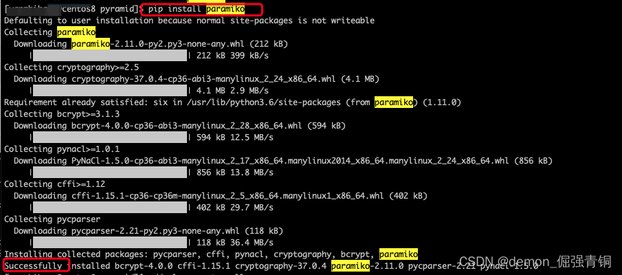 ModuleNotFoundError: No module named ‘paramiko‘ 和ModuleNotFoundError: No module named ‘scp‘解决办法 ...
