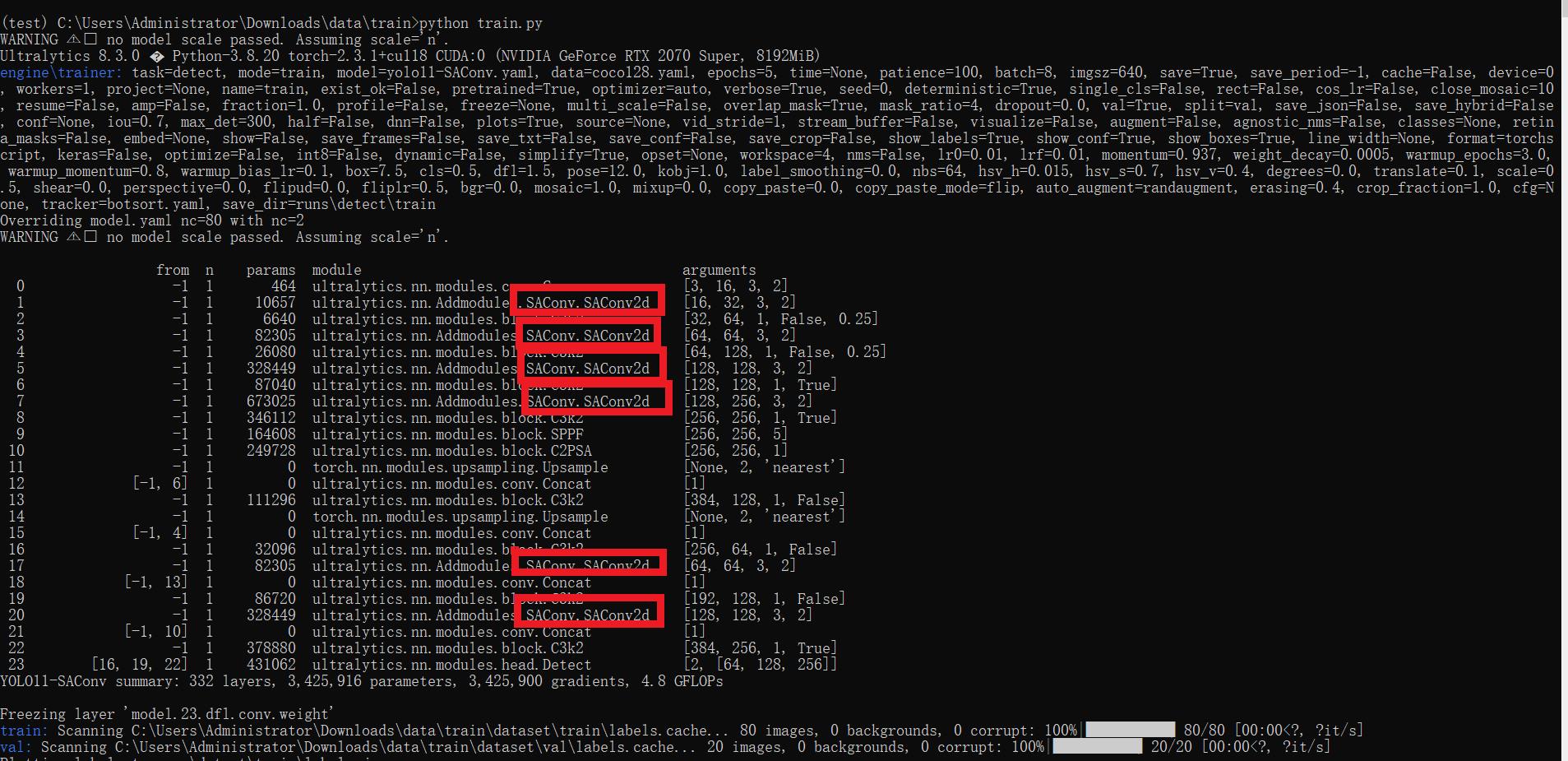 [yolov11改进系列]基于yolov11引入可切换空洞卷积SAConv模块python源码+训练源码-腾讯云开发者社区-腾讯云