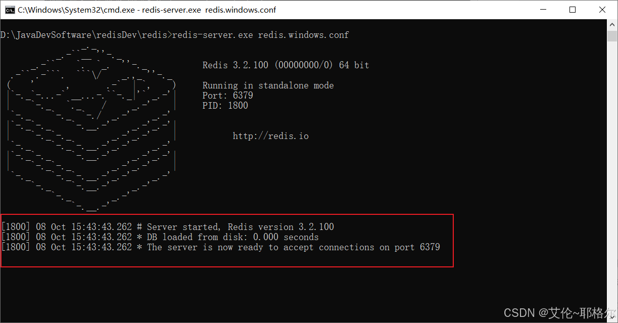 Win10 安装 Redis 数据库-腾讯云开发者社区-腾讯云