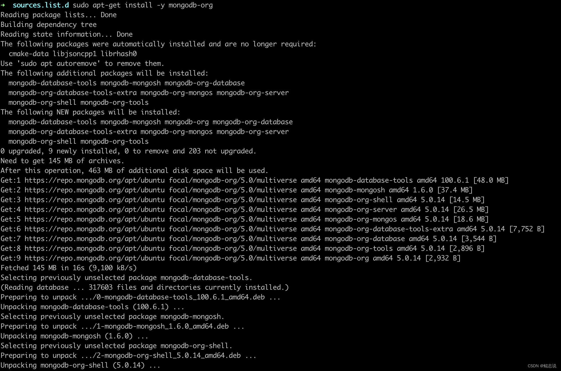 Linux服务器安装部署最新稳定版本mongoDB社区版- Ubuntu-20.04版本-腾讯云开发者社区-腾讯云