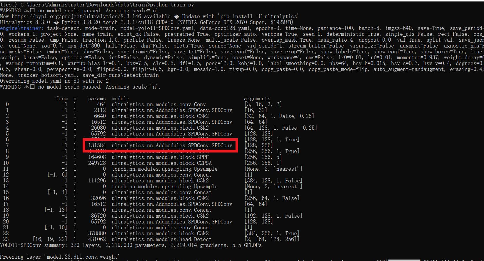 [yolov11改进系列]基于yolov11引入空间深度转换卷积SPDConv用于低分辨率图像和小物体的python源码+训练源码-腾讯云开发者社区-腾讯云