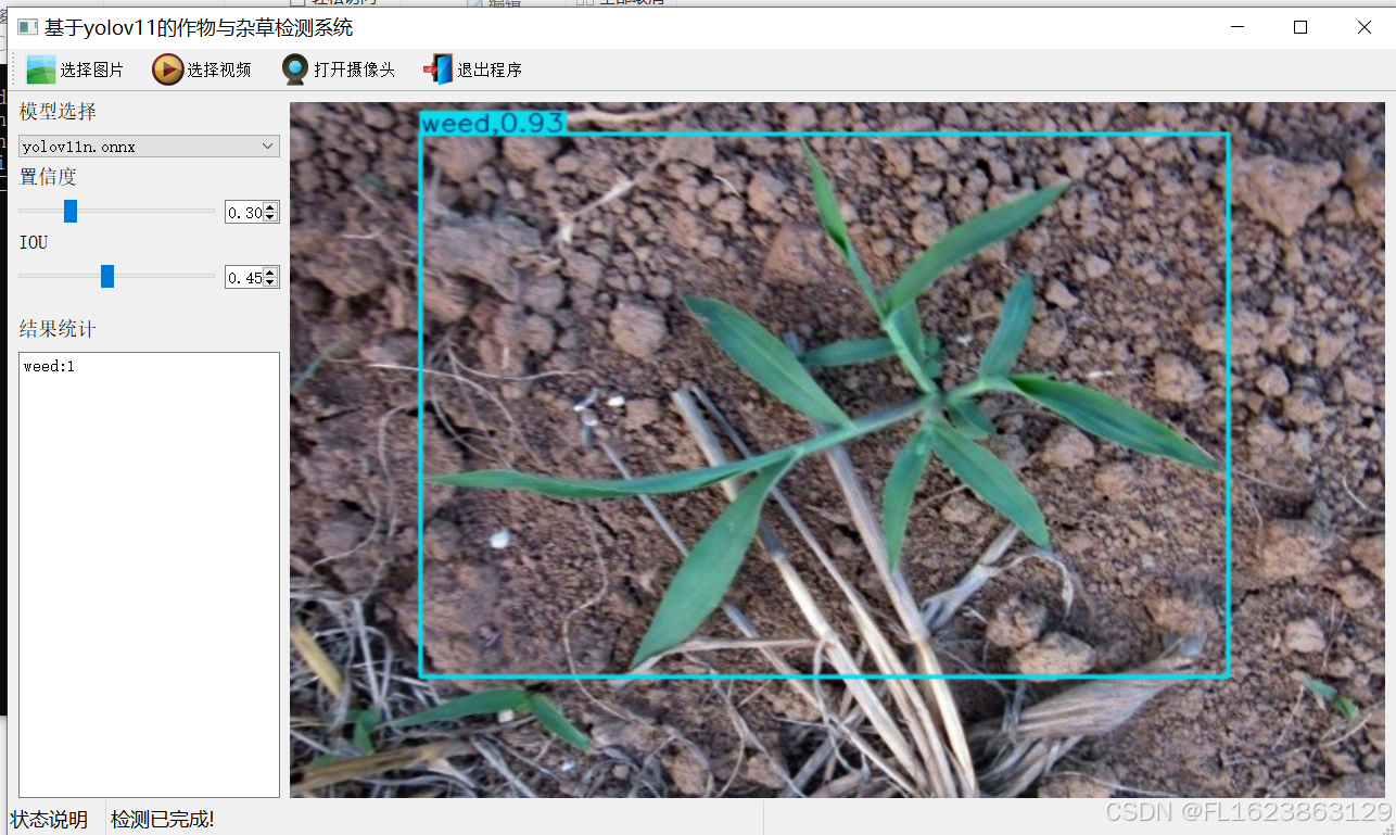 基于yolov11的作物与杂草检测系统python源码+onnx模型+评估指标曲线+精美GUI界面-腾讯云开发者社区-腾讯云