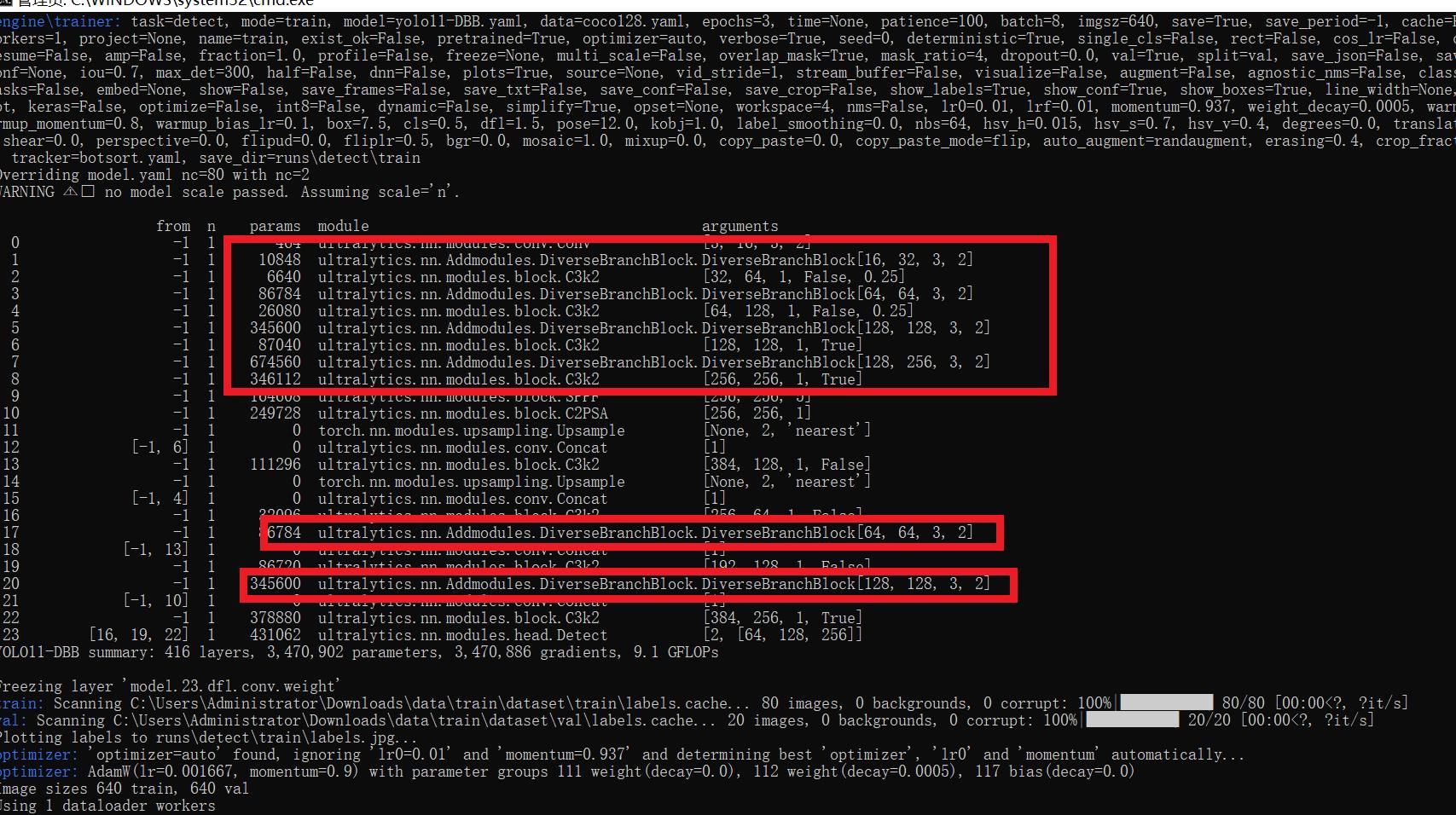 [yolov11改进系列]基于yolov11引入重参数化模块DiverseBranchBlock的python源码+训练源码-腾讯云开发者社区-腾讯云
