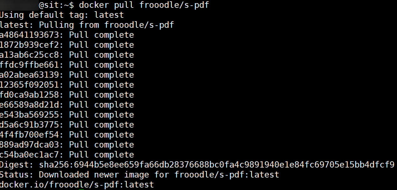 使用 Docker 部署开源 Stirling PDF 来集成PDF格式转换-腾讯云开发者社区-腾讯云