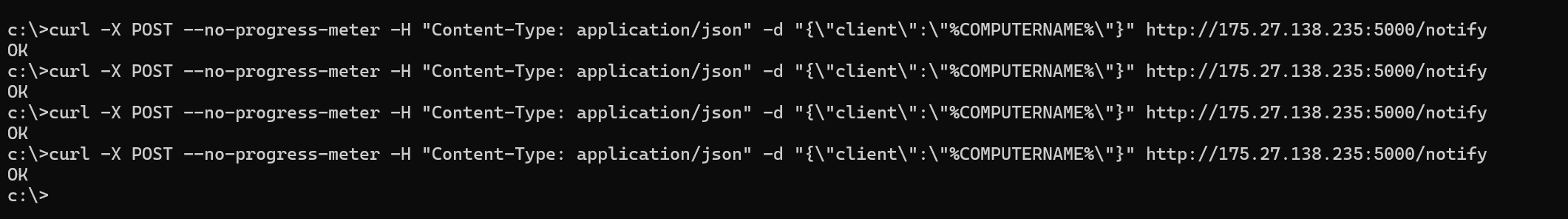 curl.exe做客户端以post方式告知python服务端消息的简单demo-腾讯云开发者社区-腾讯云