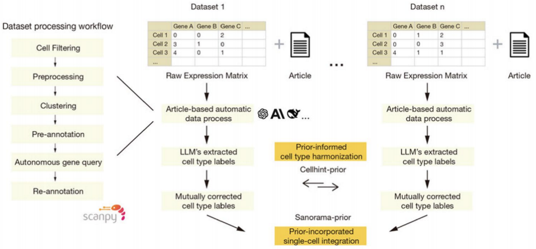 汤富酬团队新作：利用AI对scRNA-seq数据注释和多数据集整合-腾讯云开发者社区-腾讯云