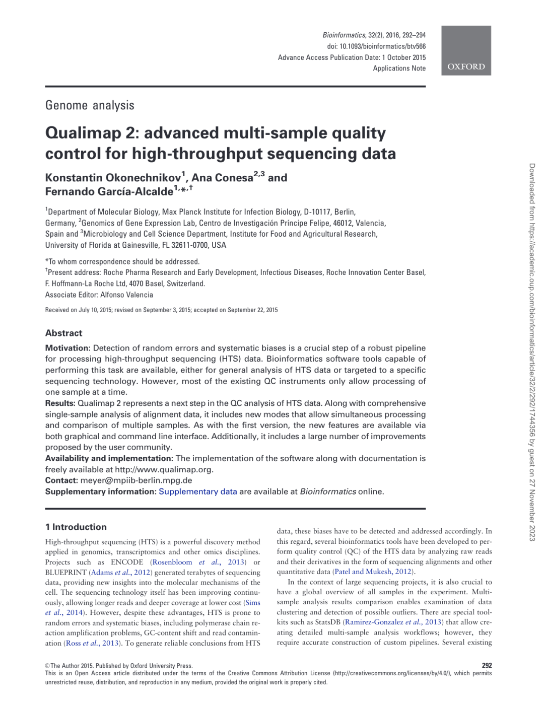 比对质量评估之 QualiMap-腾讯云开发者社区-腾讯云