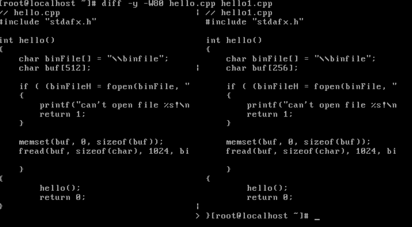 11.Linux文件管理命令---diff比较两个文件-腾讯云开发者社区-腾讯云