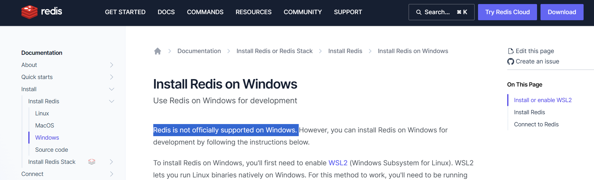 Win通过WSL配置安装Redis-腾讯云开发者社区-腾讯云