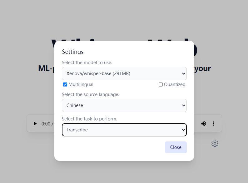 从零开始打造你的专属本地语音转文本系统Whisper Web操作指南-腾讯云开发者社区-腾讯云