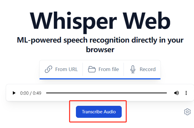 从零开始打造你的专属本地语音转文本系统Whisper Web操作指南-腾讯云开发者社区-腾讯云