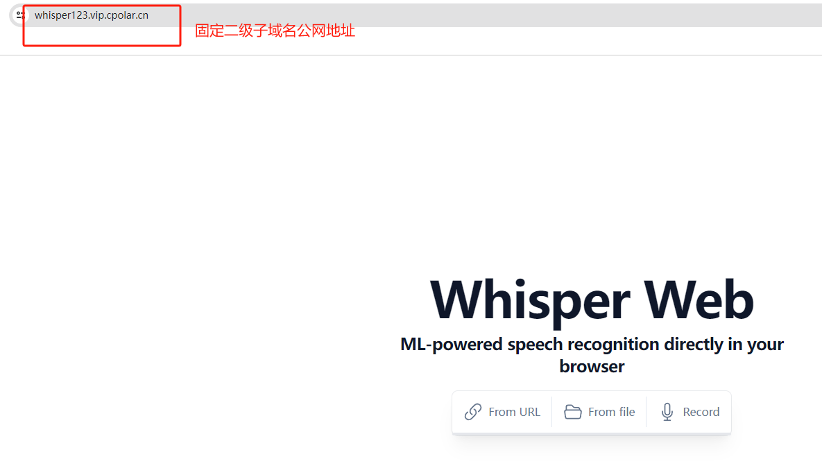 从零开始打造你的专属本地语音转文本系统Whisper Web操作指南-腾讯云开发者社区-腾讯云