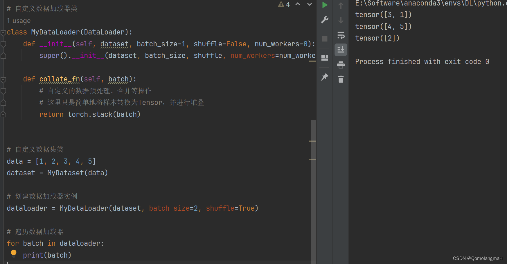 【深度学习】Pytorch 教程（十四）：PyTorch数据结构：6、数据集（Dataset）与数据加载器（DataLoader）：自定义鸢尾花数据类-腾讯云开发者社区-腾讯云