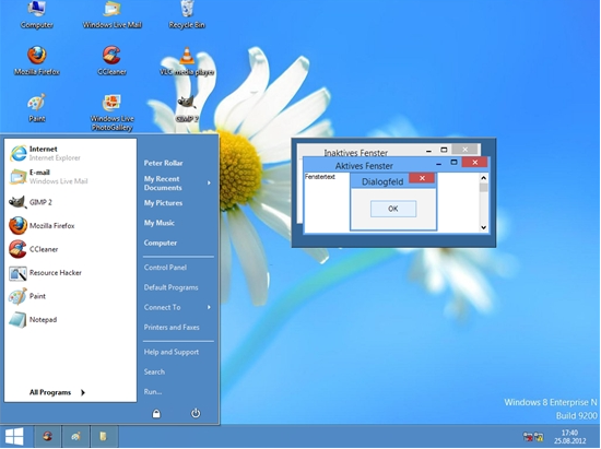 Windows XP专用的Windows 8 RTM风格主题-腾讯云开发者社区-腾讯云