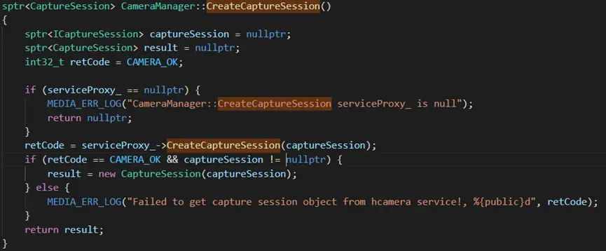 OpenHarmony Camera源码分析-腾讯云开发者社区-腾讯云