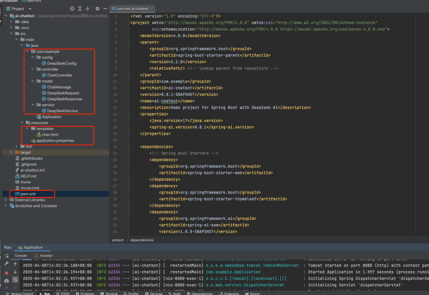 AI大模型进阶系列(02)基于Spring AI实现AI chatbot助理|一句话让deepseek实现demo-腾讯云开发者社区-腾讯云