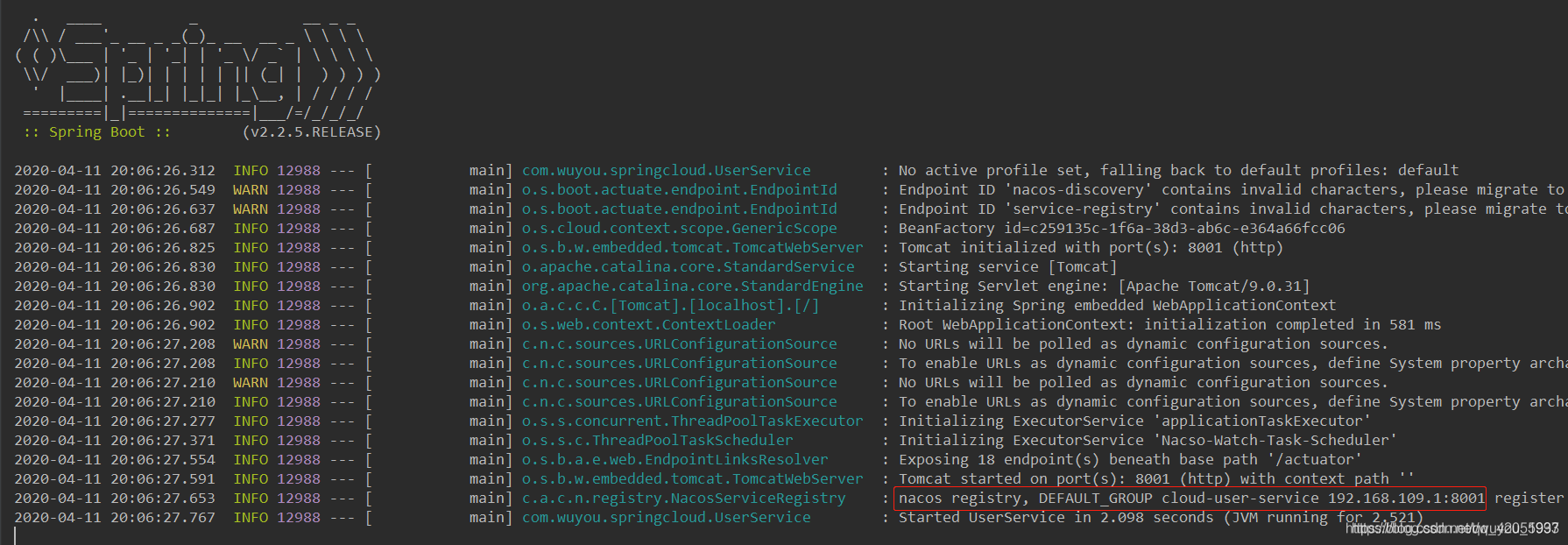 客户端启动报错java.lang.IllegalArgumentException: no server available的解决方案 SpringCloud中 Nacos做注册中心-腾讯云 ...