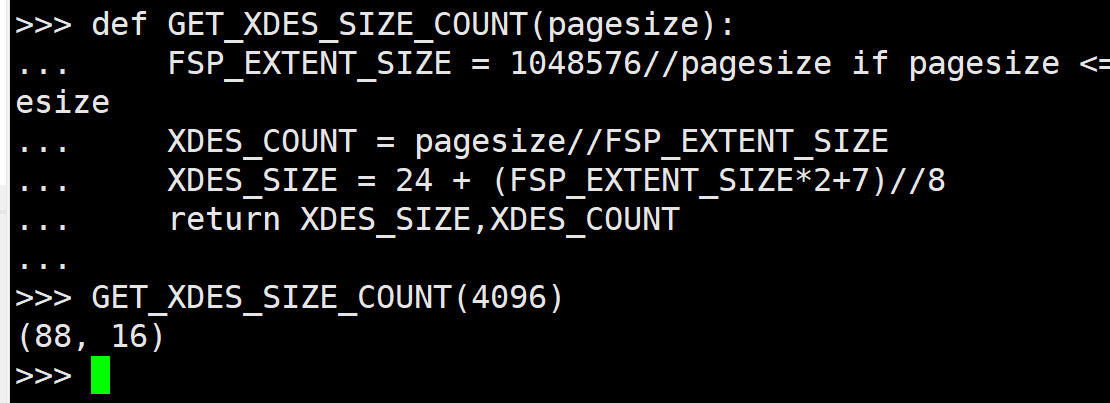 [MYSQL] 不同pagesize下的xdes计算方法-腾讯云开发者社区-腾讯云