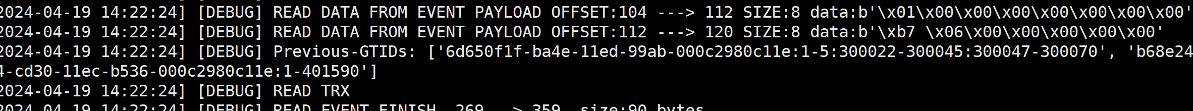[pymysqlbinlog] 解析binlog中的gtid (GTID_LOG_EVENT,PREVIOUS_GTIDS_LOG_EVENT)-腾讯云开发者社区-腾讯云