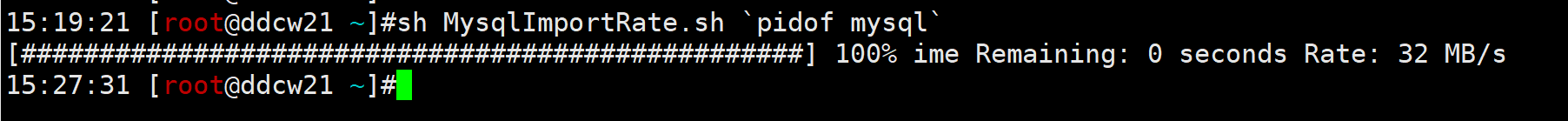 [MYSQL] MySQL导入数据, 如何查看进度?-腾讯云开发者社区-腾讯云