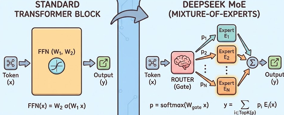 【多模态大模型面经】 DeepSeek专题： DeepSeekMOE + MLA-腾讯云开发者社区-腾讯云