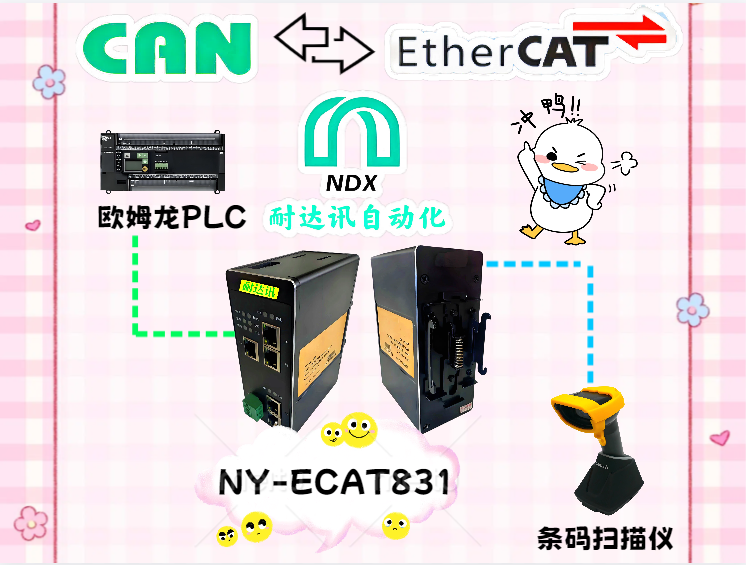 条码信号“搭子”来了：CAN转EtherCAT扫码连动器，靠谱！-腾讯云开发者社区-腾讯云