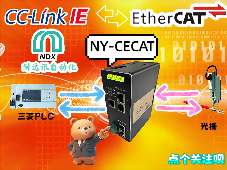 一文读懂CCLink IE转EtherCAT光栅连接技术-腾讯云开发者社区-腾讯云