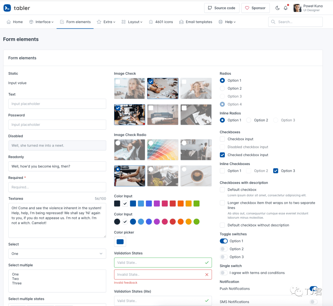 34.9K Star！超受欢迎的开源免费后台模版：tabler-腾讯云开发者社区-腾讯云
