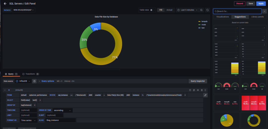 使用Telegraf+Grafana监控Microsoft SQLServer数据库-腾讯云开发者社区-腾讯云