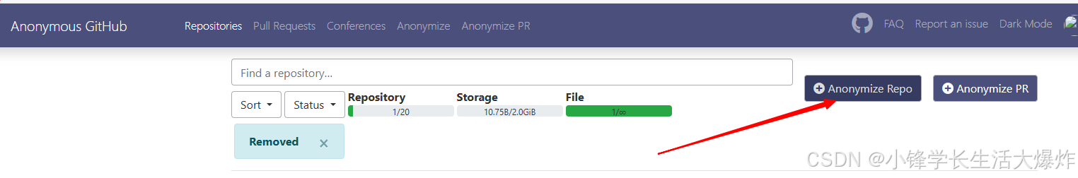 【教程】如何使用匿名Github仓库: anonymous.4open.science-腾讯云开发者社区-腾讯云