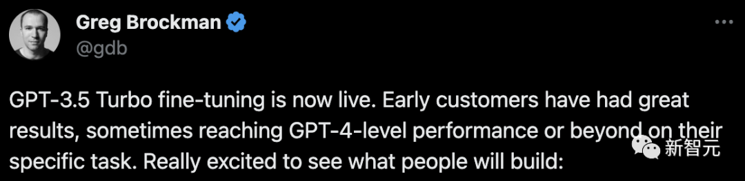 OpenAI突发更新！GPT-3.5正式开放「微调」，人人可打造专属ChatGPT｜附最全官方指南-腾讯云开发者社区-腾讯云