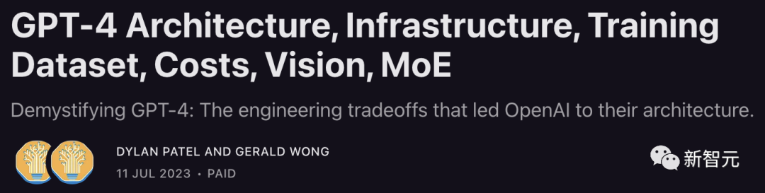 GPT-4内幕大泄露！1.8万亿巨量参数，13万亿token训练，斥资6300万美元-腾讯云开发者社区-腾讯云