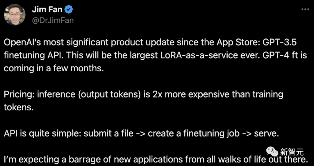 OpenAI突发更新！GPT-3.5正式开放「微调」，人人可打造专属ChatGPT｜附最全官方指南-腾讯云开发者社区-腾讯云