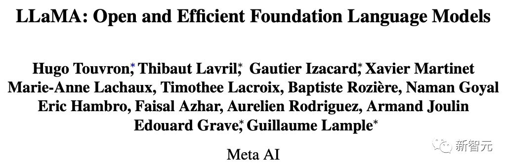 Meta版ChatGPT来了？小扎、LeCun官宣650亿参数SOTA大语言模型LLaMA-腾讯云开发者社区-腾讯云