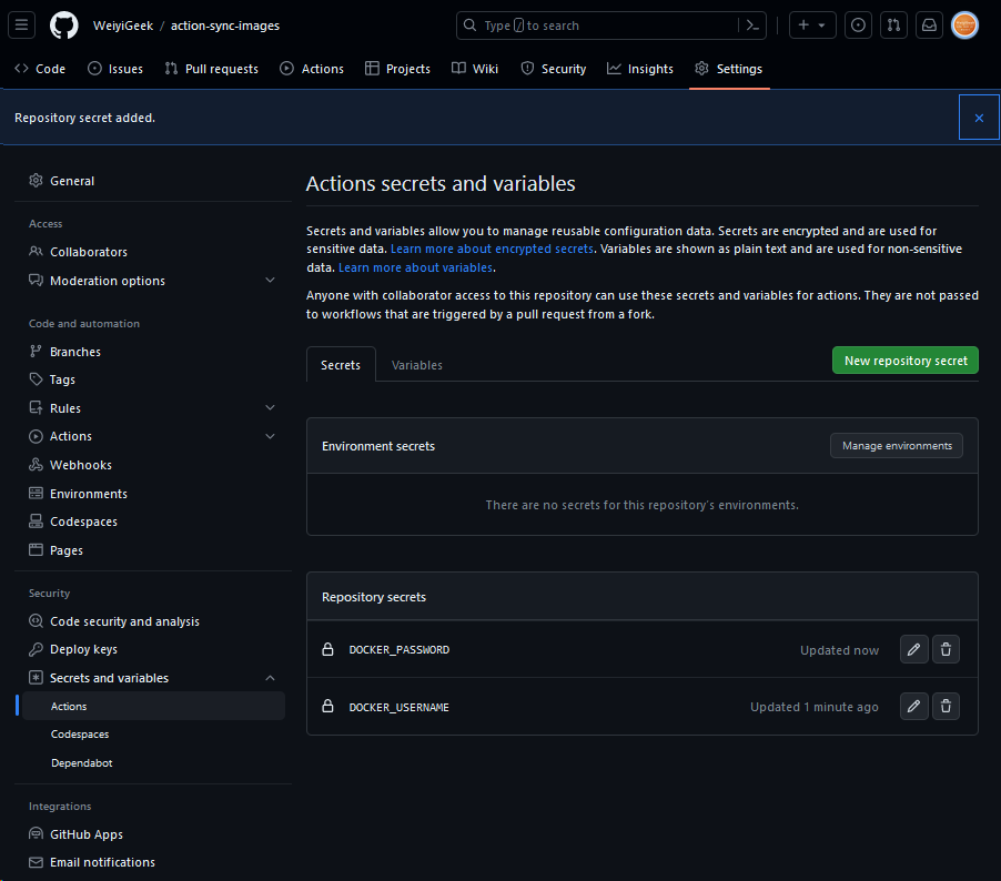 如何使用Github Action优雅的同步国外镜像到DockerHub或私有仓库-腾讯云开发者社区-腾讯云