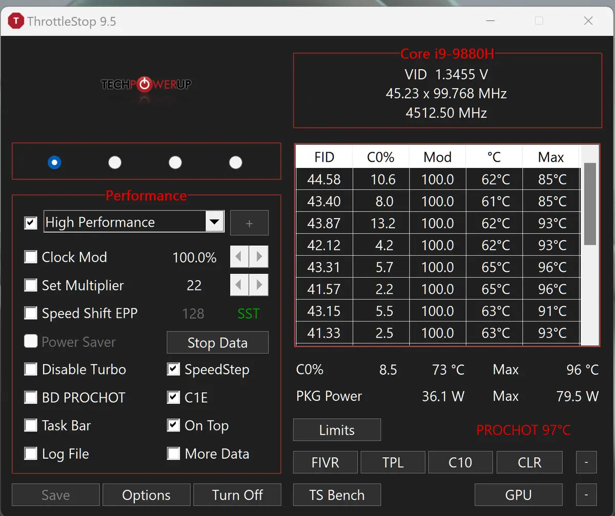 探索 ThrottleStop 软件中的 Clock Mod 参数-腾讯云开发者社区-腾讯云